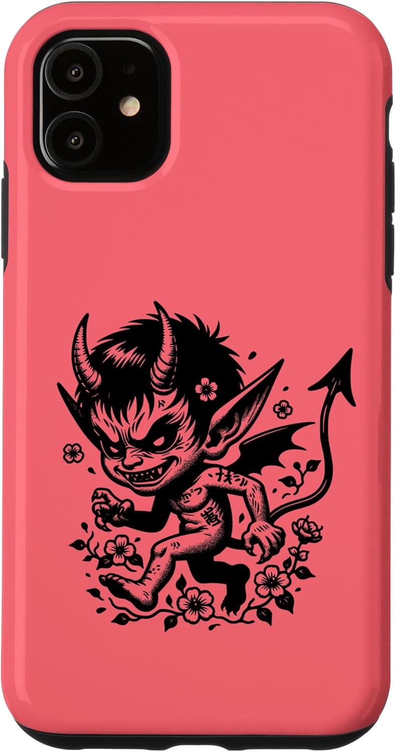 Amazon.com: iPhone 11 Anime Devil Japanese Folklore Yokai Case : Cell ...