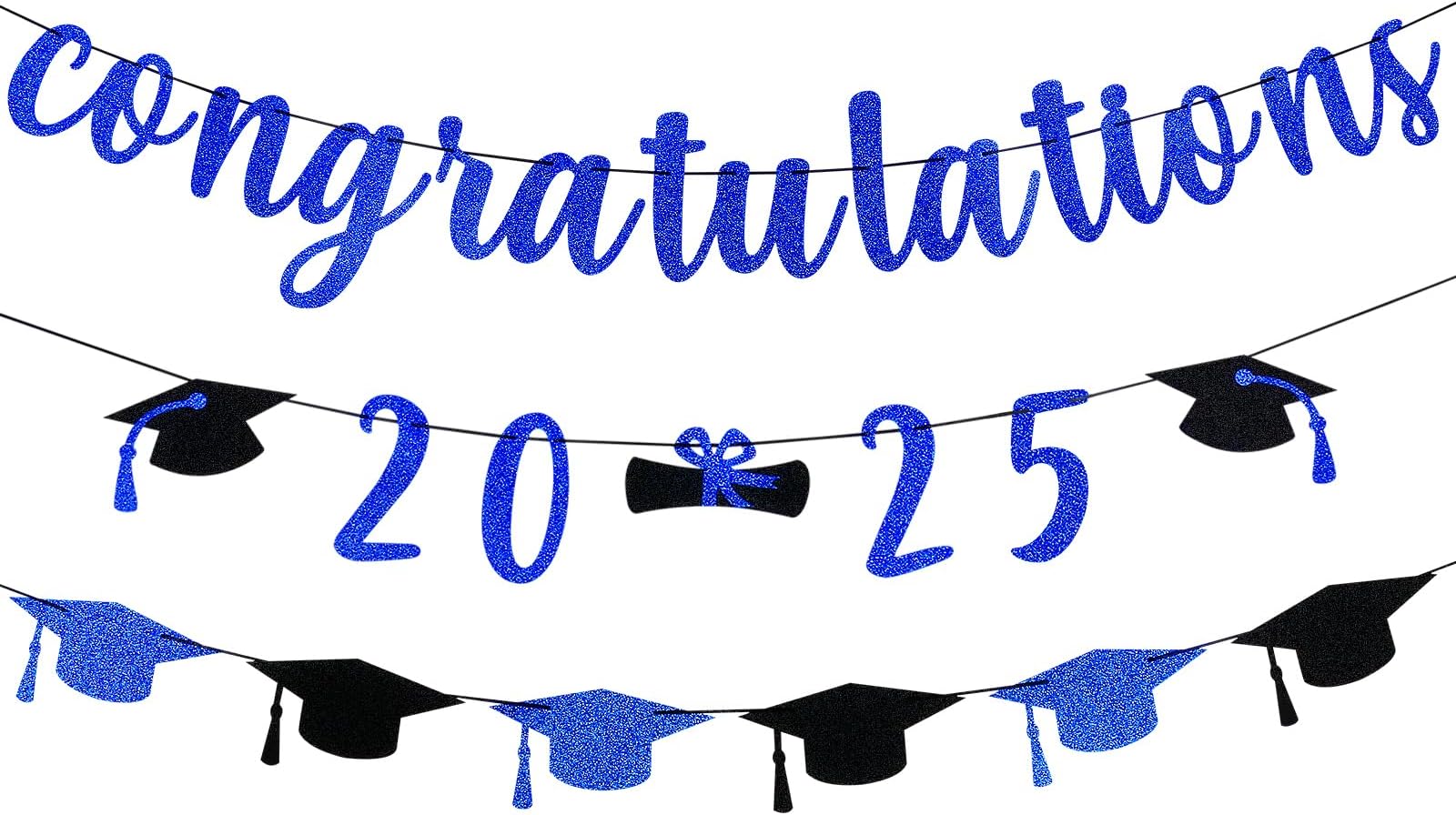 Amazon.com: Graduation Photo Banner with Tassel - 2025 Congrats Grad ...