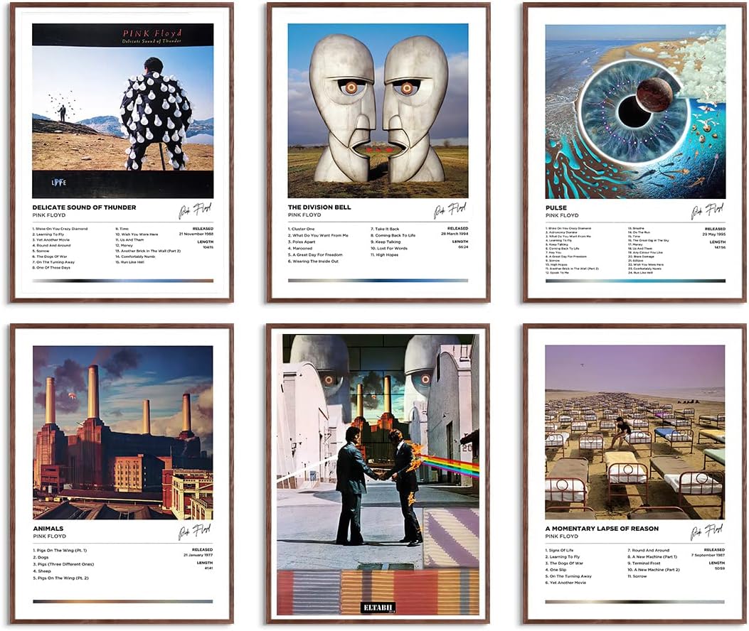 Plnk Floyd Music Album Cover Poster Print Canvas Wall Art Limited ...