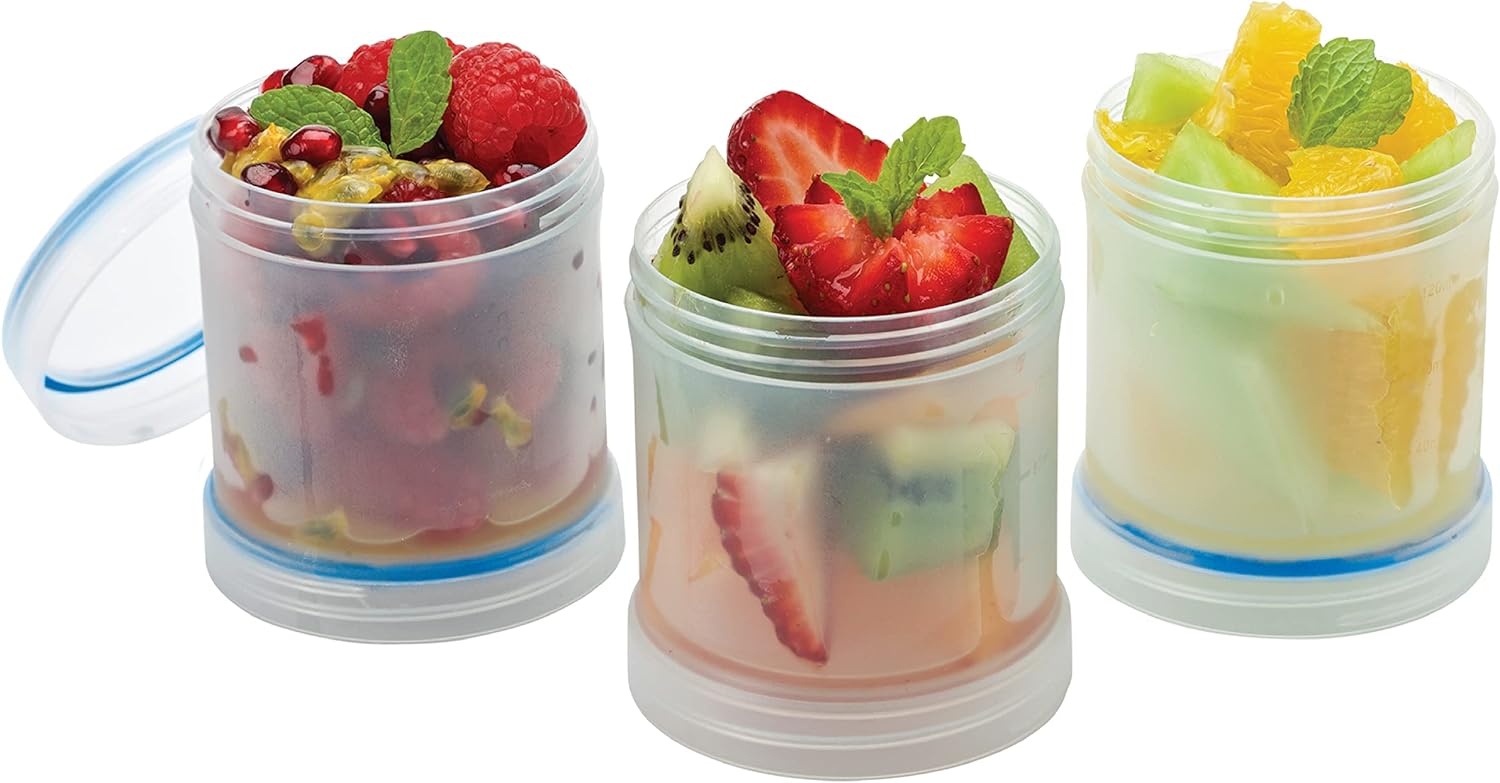 Smash Leak Proof Snack Tubes, Blue: Containers: Amazon.com.au