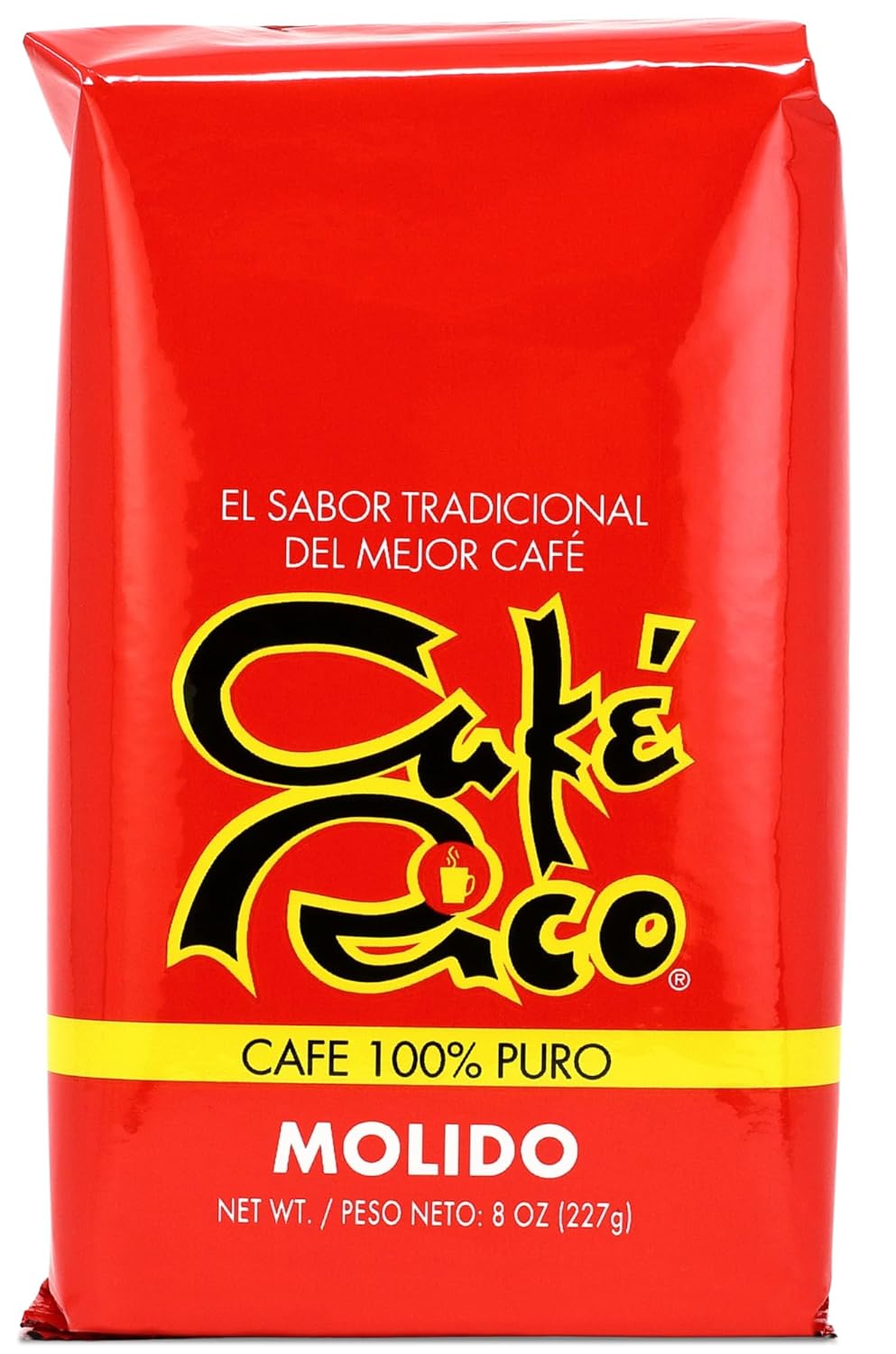 Cafe Rico Ground Regular Puerto Rican Coffee, 8 Ounce Bag (Pack of 1)
