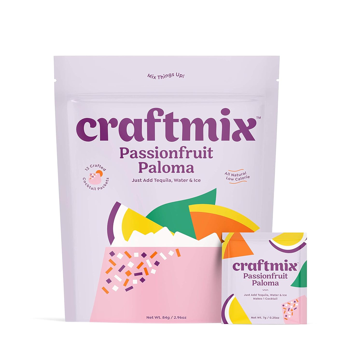 Amazon.com : Craftmix Cocktail Mixers Passionfruit Paloma Flavor ...