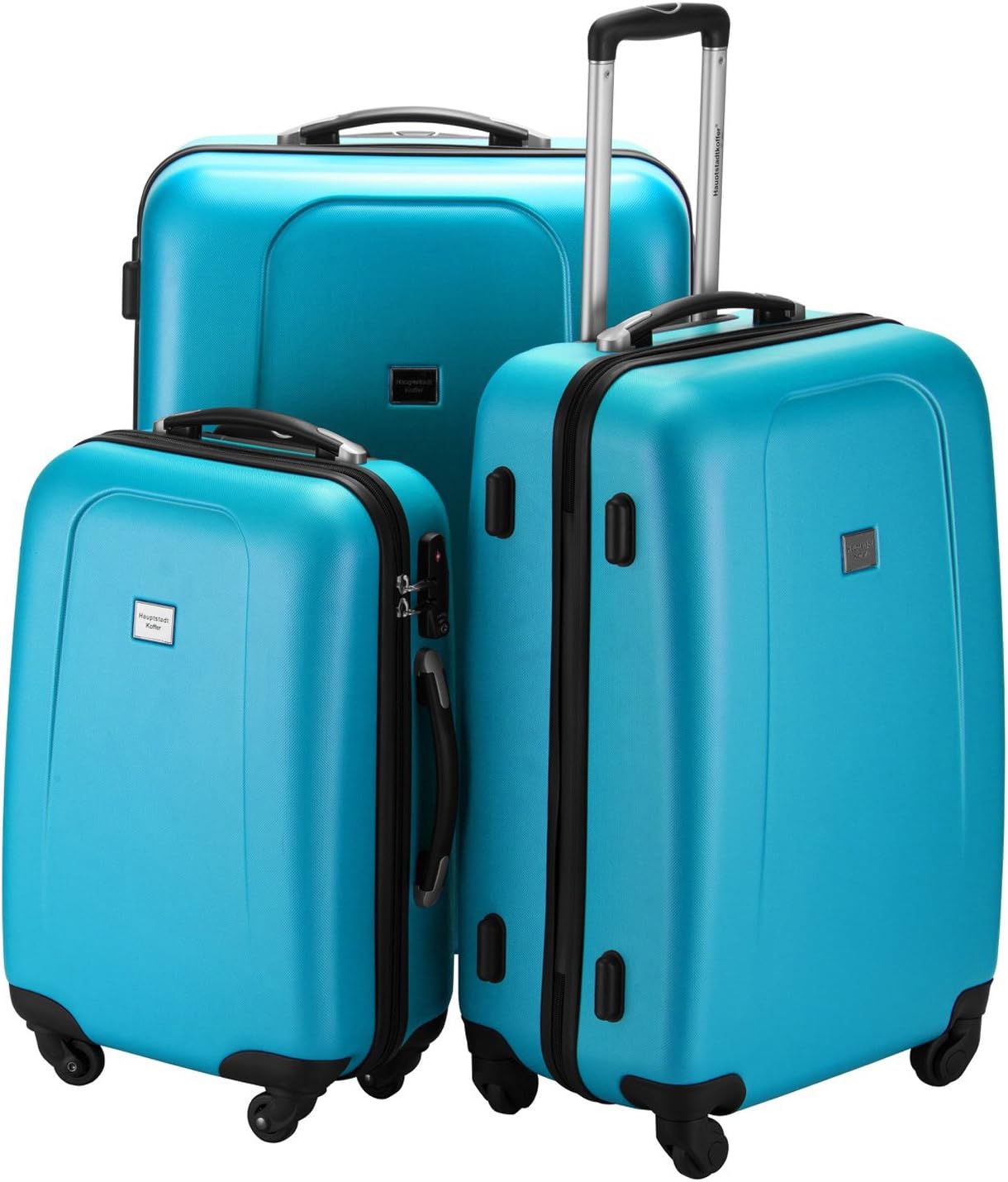 Amazon.com | HAUPTSTADTKOFFER-Alex-Luggages Sets Glossy Suitcase Sets ...