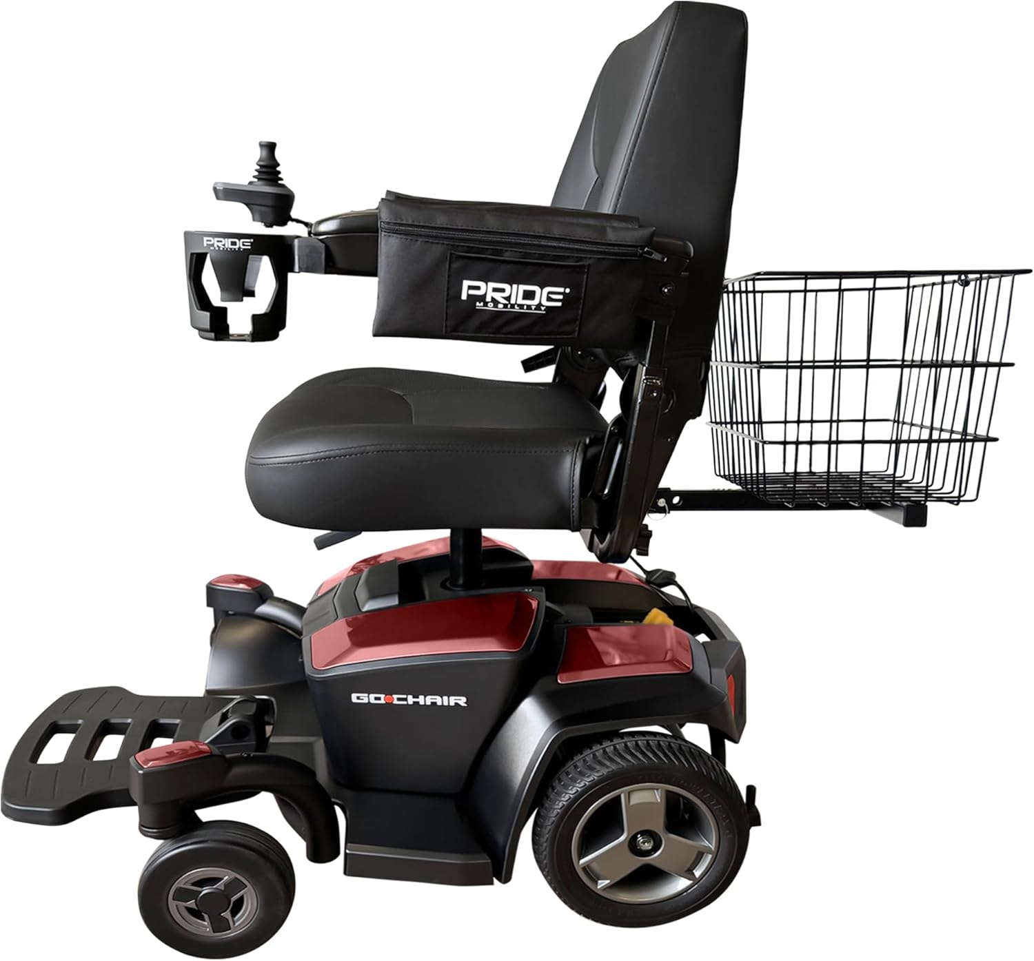 Amazon.com: Pride Mobility Go Chair Electric Wheelchair, Rear Basket ...