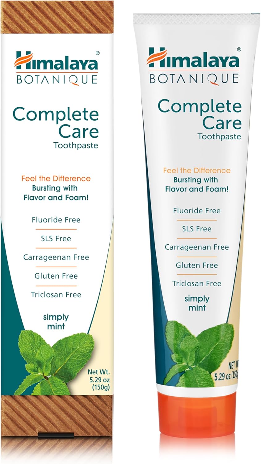 Himalaya Botanique Simply Mint Complete Care Toothpaste Refreshing Mint ...