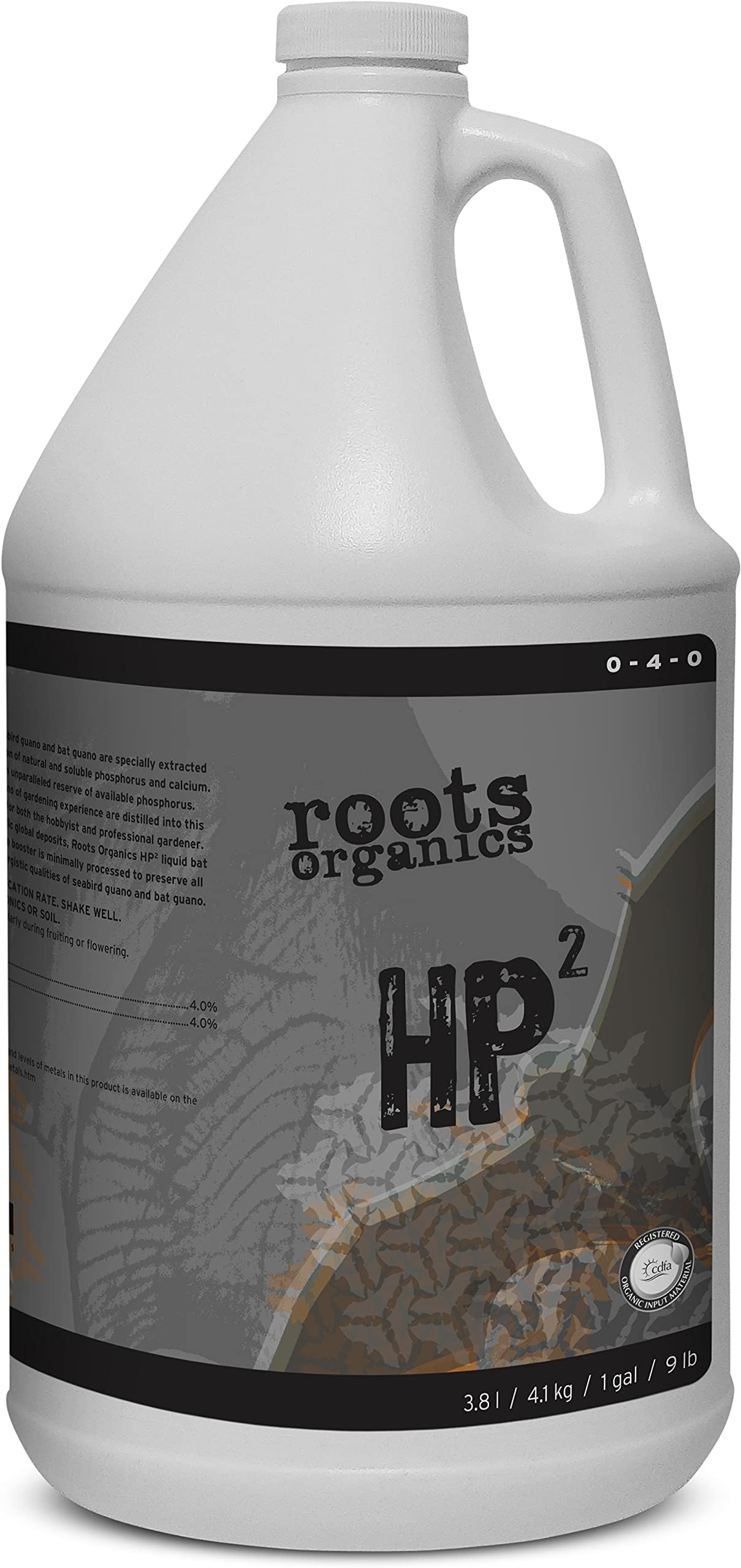Amazon.com : roots organics HP2, Liquid Guano Booster, 0-4-0 NPK, 1 ...