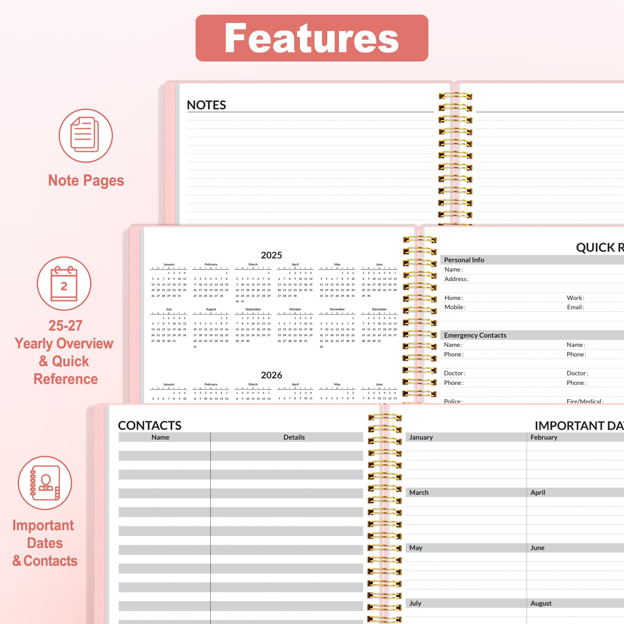 Snapklik.com : Academic Planner 2025-2026 Weekly And Monthly, July 2025 ...