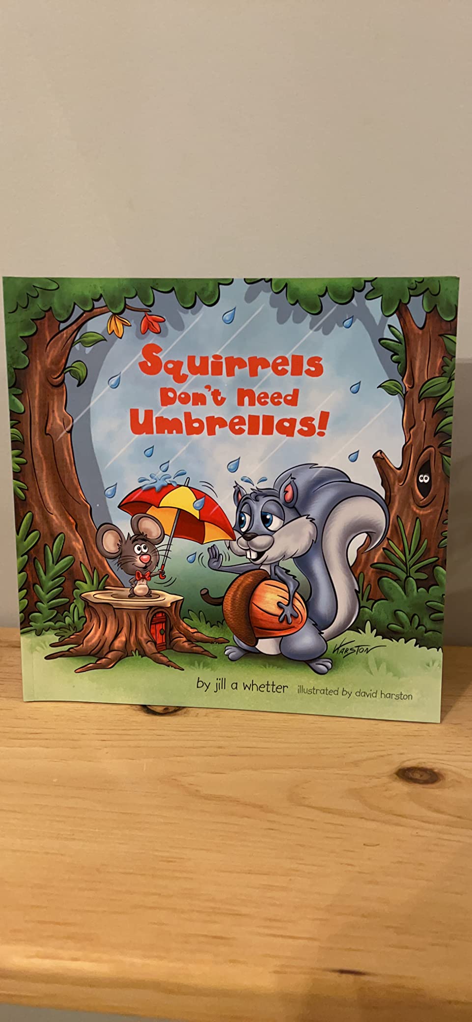 Squirrels Don't Need Umbrellas!: Whetter, Jill A., Harston, David ...