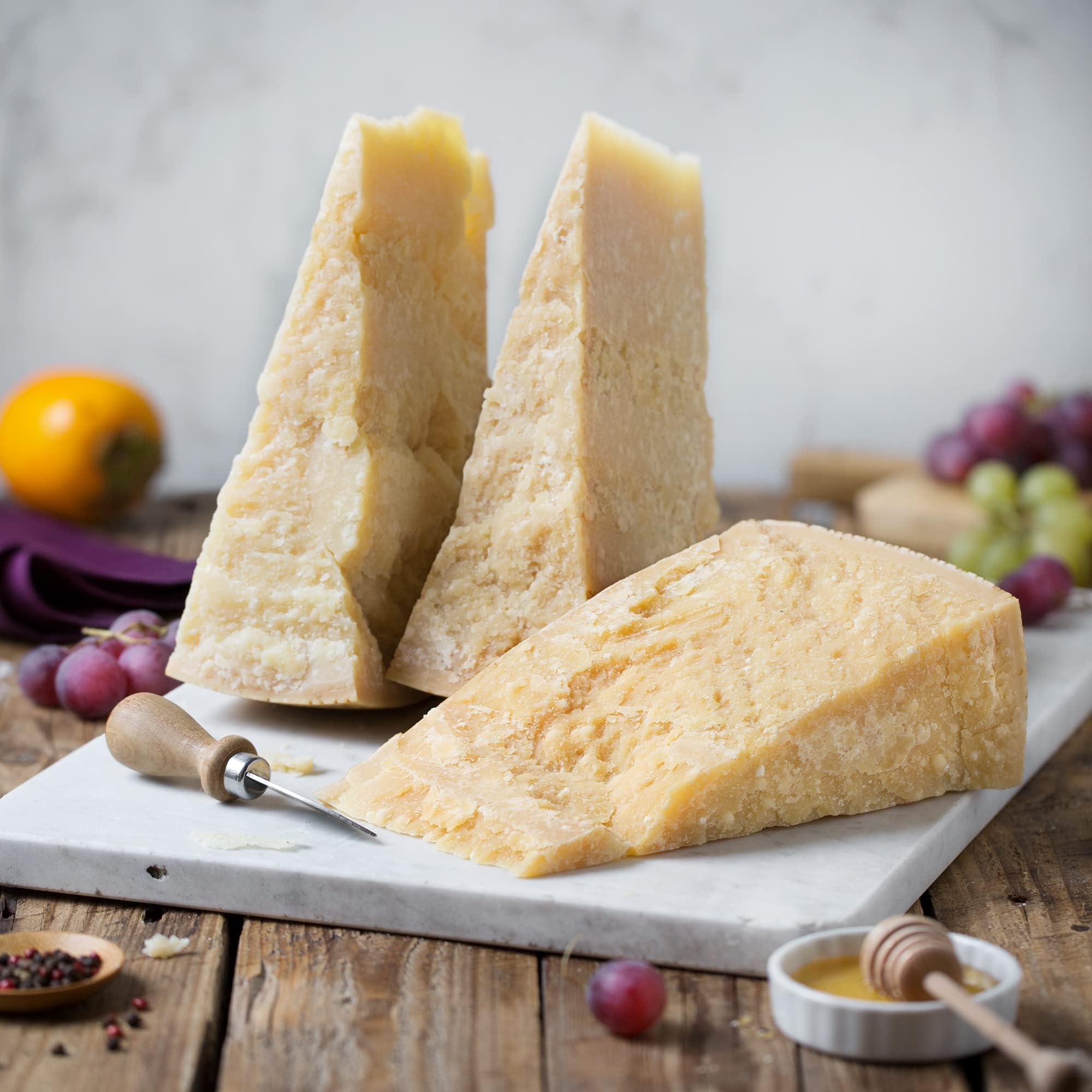 Amazon.com: Parmesan Cheese Block 200 gr (7.05 Oz), Parmigiano Reggiano ...