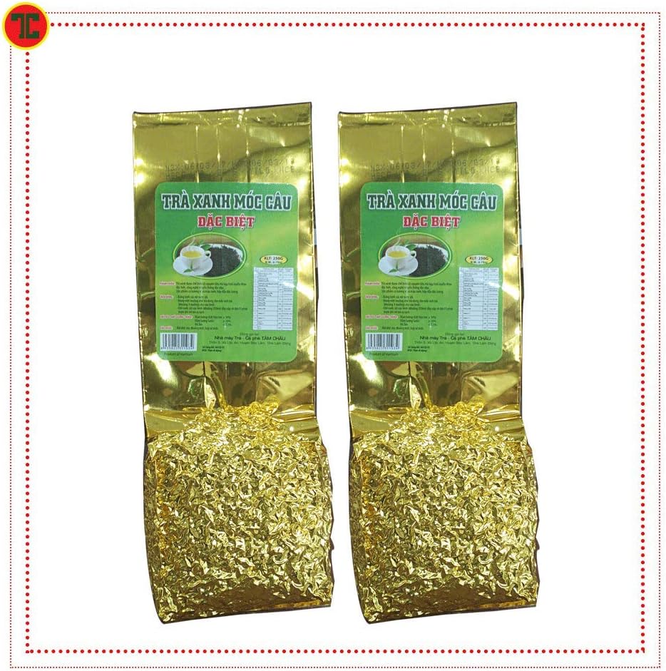Amazon.com: 02 package of 500 Gram - GREEN Tea -Vietnam Thai Nguyen Tan ...