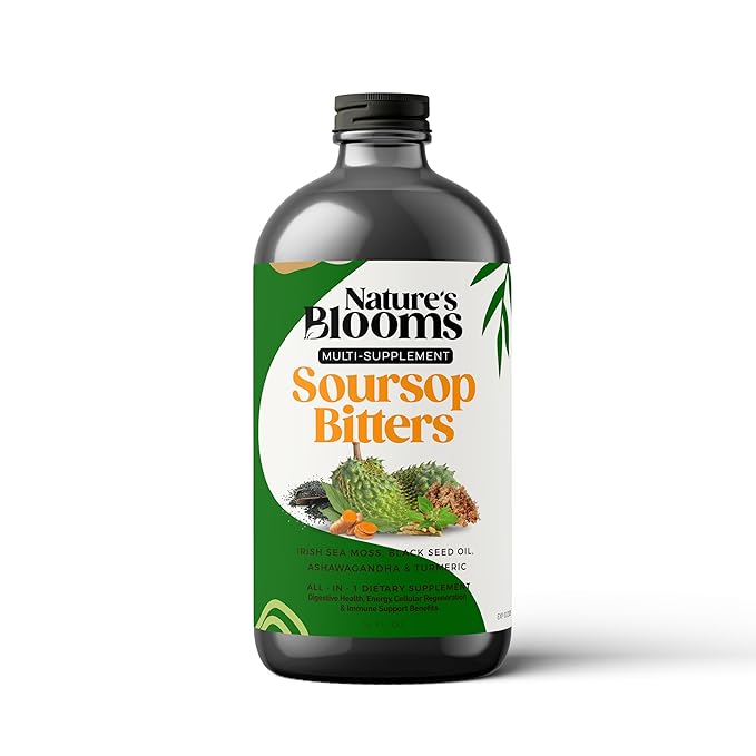Amazon.com : Soursop Bitters Liquid Supplement, 16 oz | Nature's Best ...