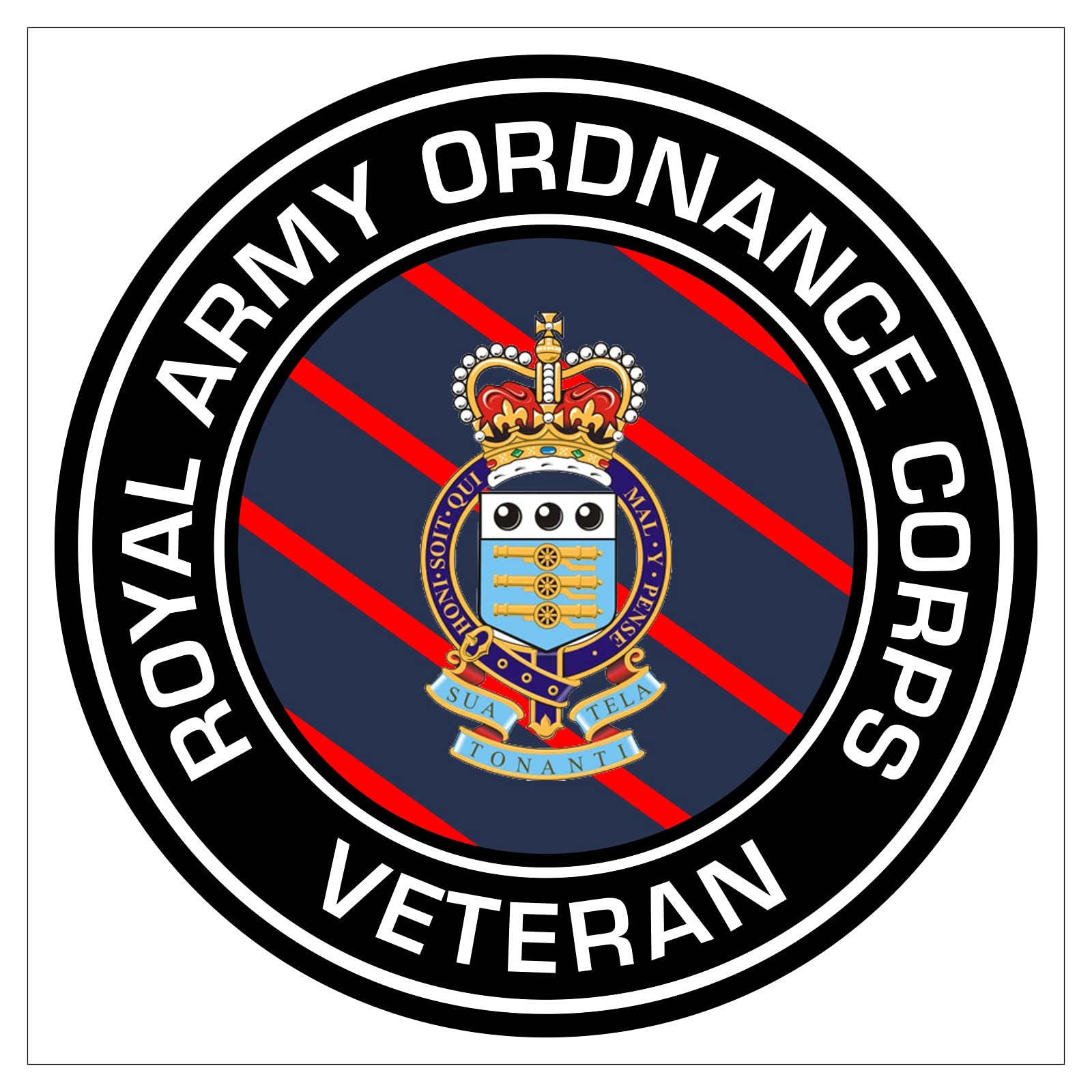 Army Ordnance Logo WW1 Army Ordnance Corps Officers Bronze 'OSD'