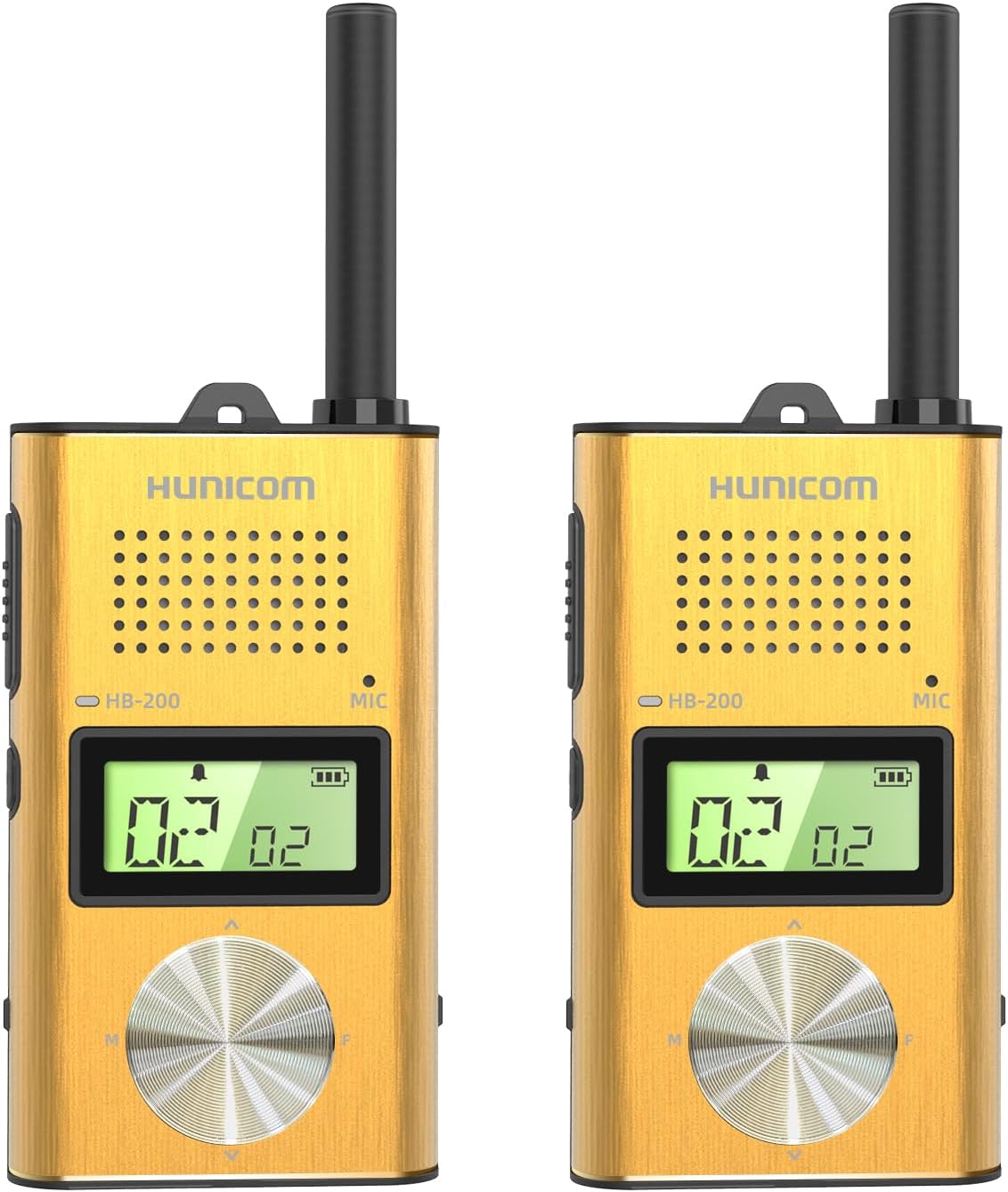 Rechargeable Walkie Talkies for Adults, Metal Case Premium Long Range ...