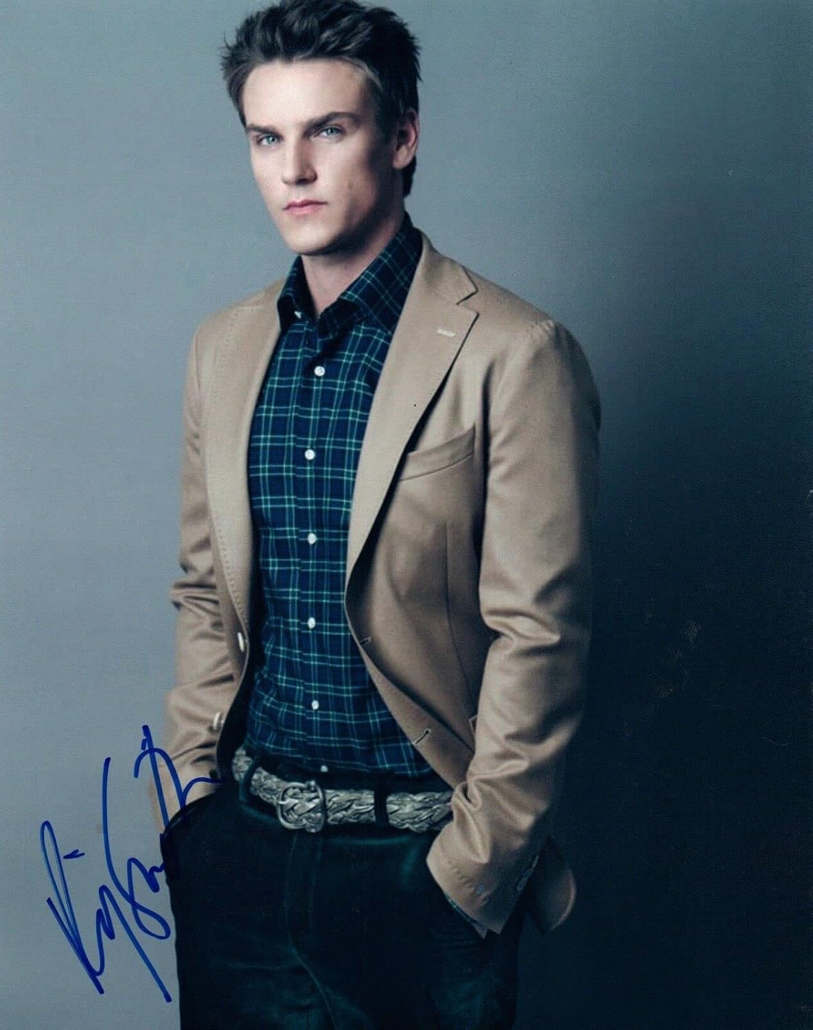 Riley Smith Signed Autographed 8x10 Photo Handsome Actor FREQUENCY COA ...