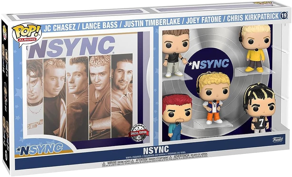 Amazon.com: Funko POP! Albums Deluxe: N'SYNC - NSYNC - Collectable ...