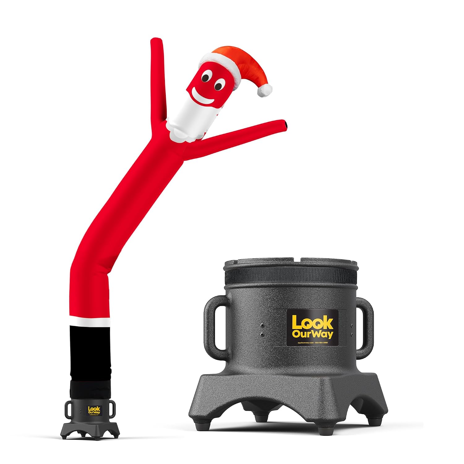 LookOurWay Air Dancers Wacky Waving Inflatable Tube Man Set - 10 Feet ...