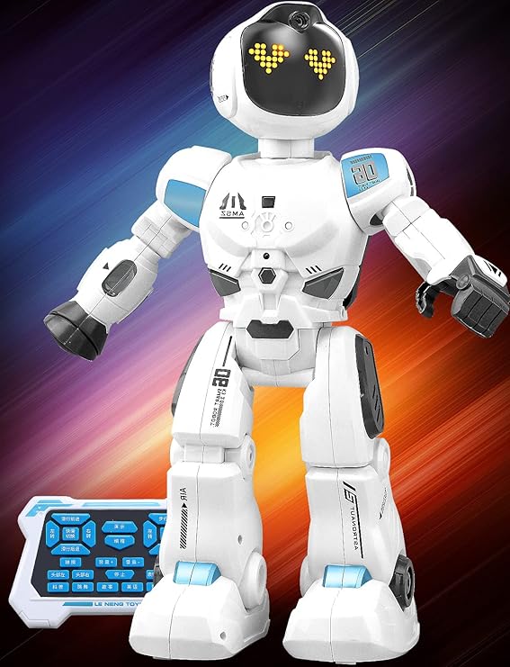 Amazon.com: Niho Tech Smart Remote Control Emo Robot Toys for Kids 5-7 ...