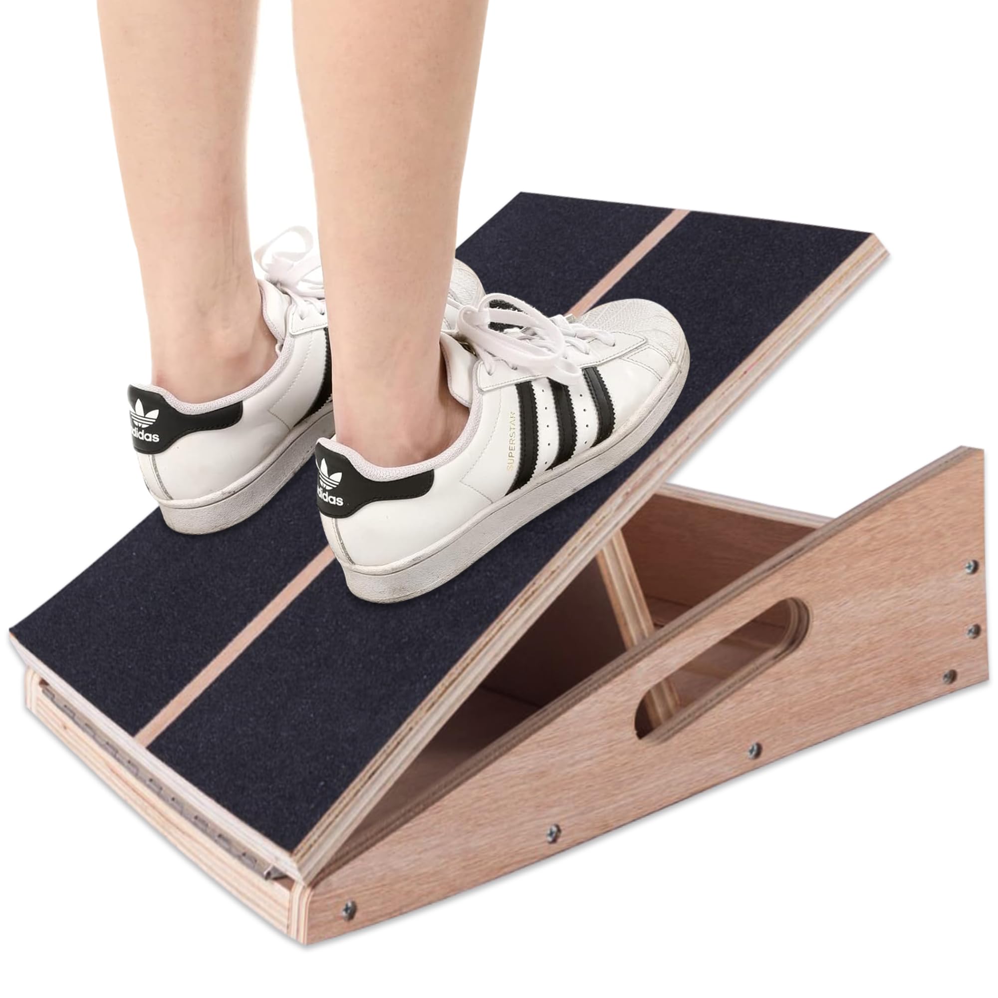 Amazon.com : IHAUSS Slant Board for Calf Stretching - Adjustable Slant ...