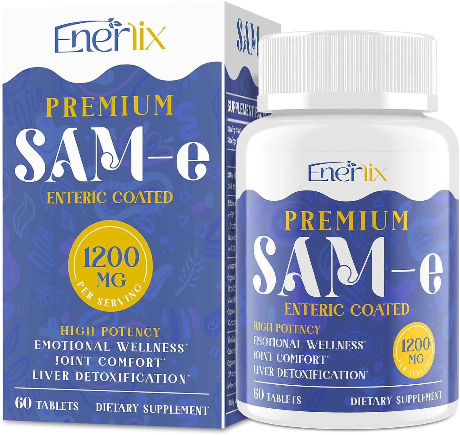 Amazon.com: 1200 MG SAM e Supplement for Brain, Mood, Joint, and Liver ...