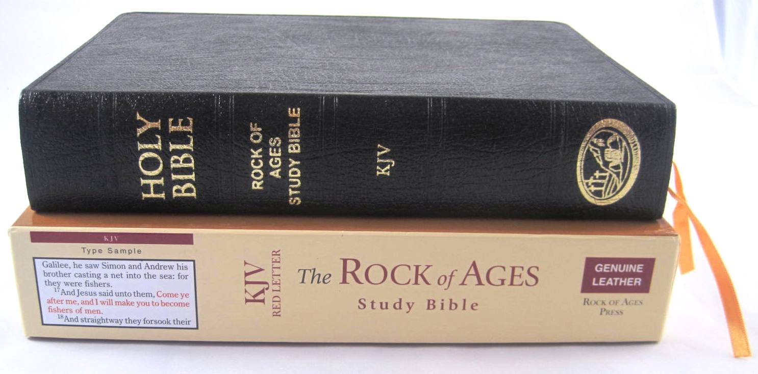 KJV The Rock of Ages Study Bible (formerly known as The New Pilgrim ...