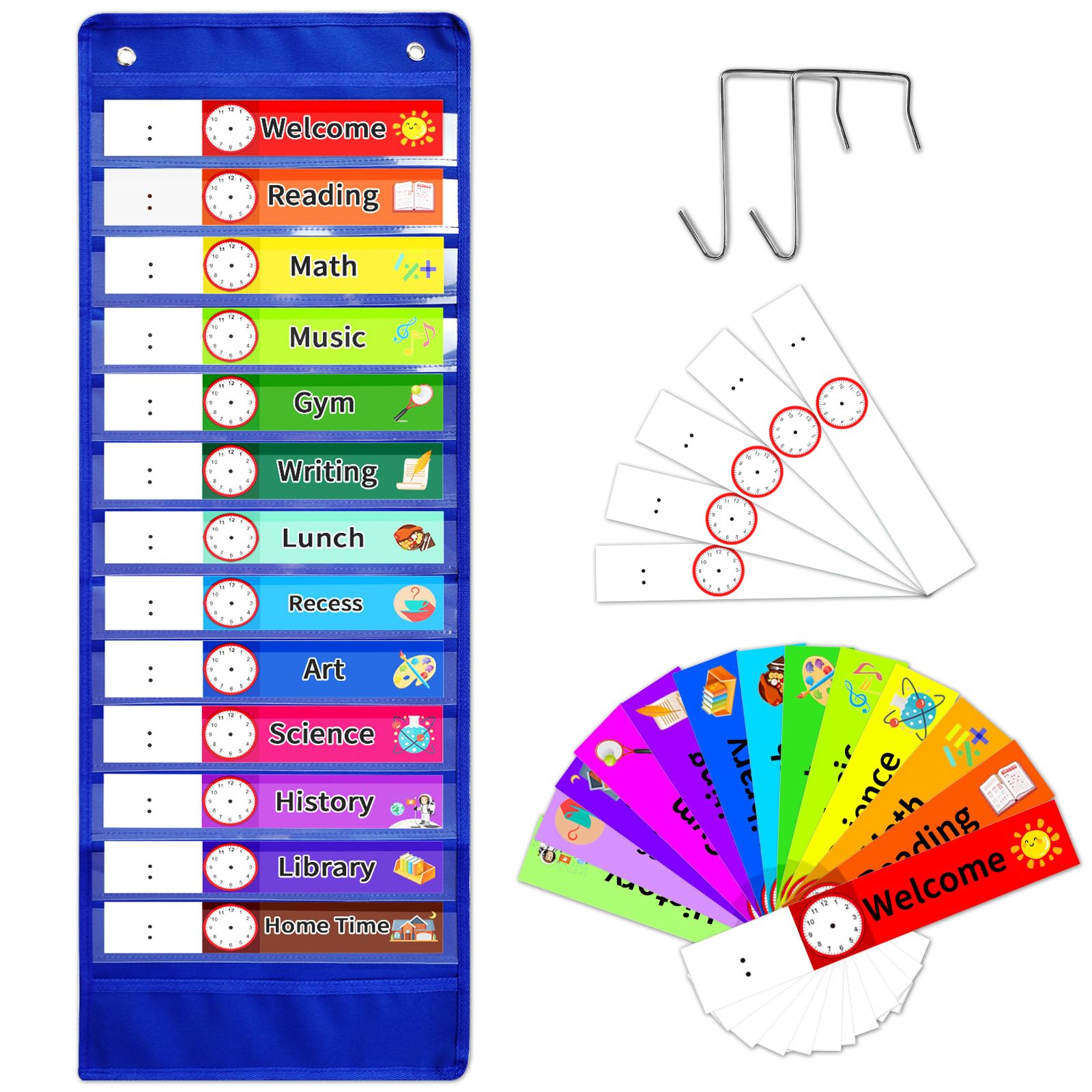 Buy Mesen Visual Timetable, Behavior Chart for Kids, Easy ings Children ...