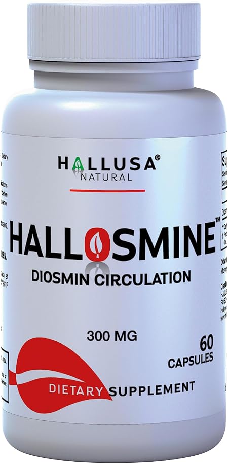 Hallusa Natural Diosmine Circulation - Soutien pour la circulation et ...