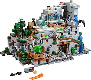 LEGO Minecraft The Mountain Cave 21137 Building Kit (2863 Piece ...