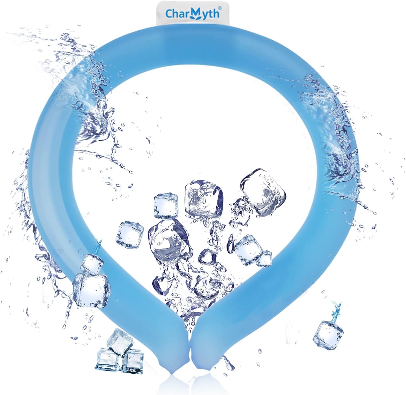 Amazon.com: Portable Ice Ring Neck Cooler Personal Cooling Tube Neck ...