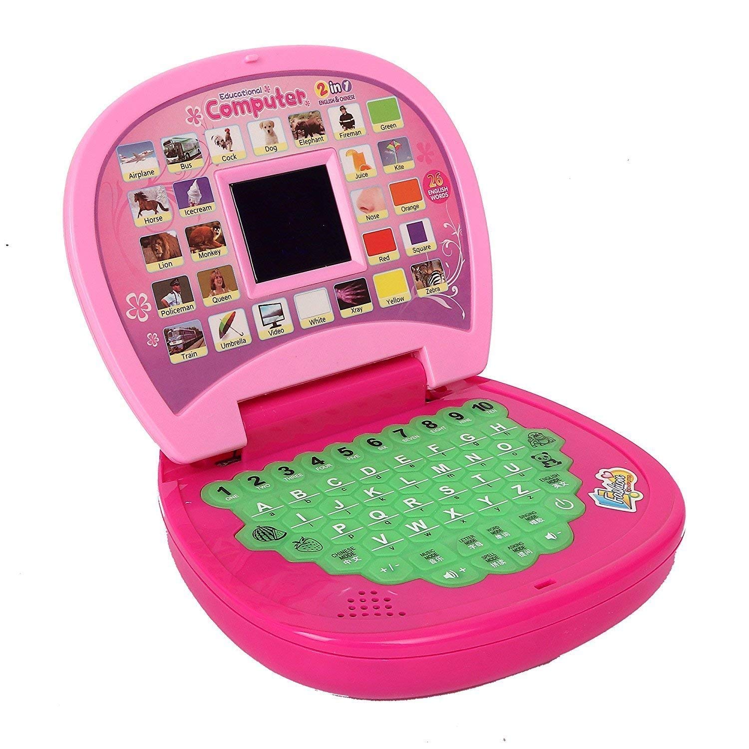 Toys N Smile Educational Learning Laptop Toy for Kids - Battery ...