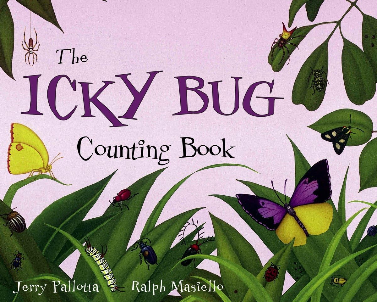 Amazon.com: The Icky Bug Counting Book (Jerry Pallotta's Counting Books ...