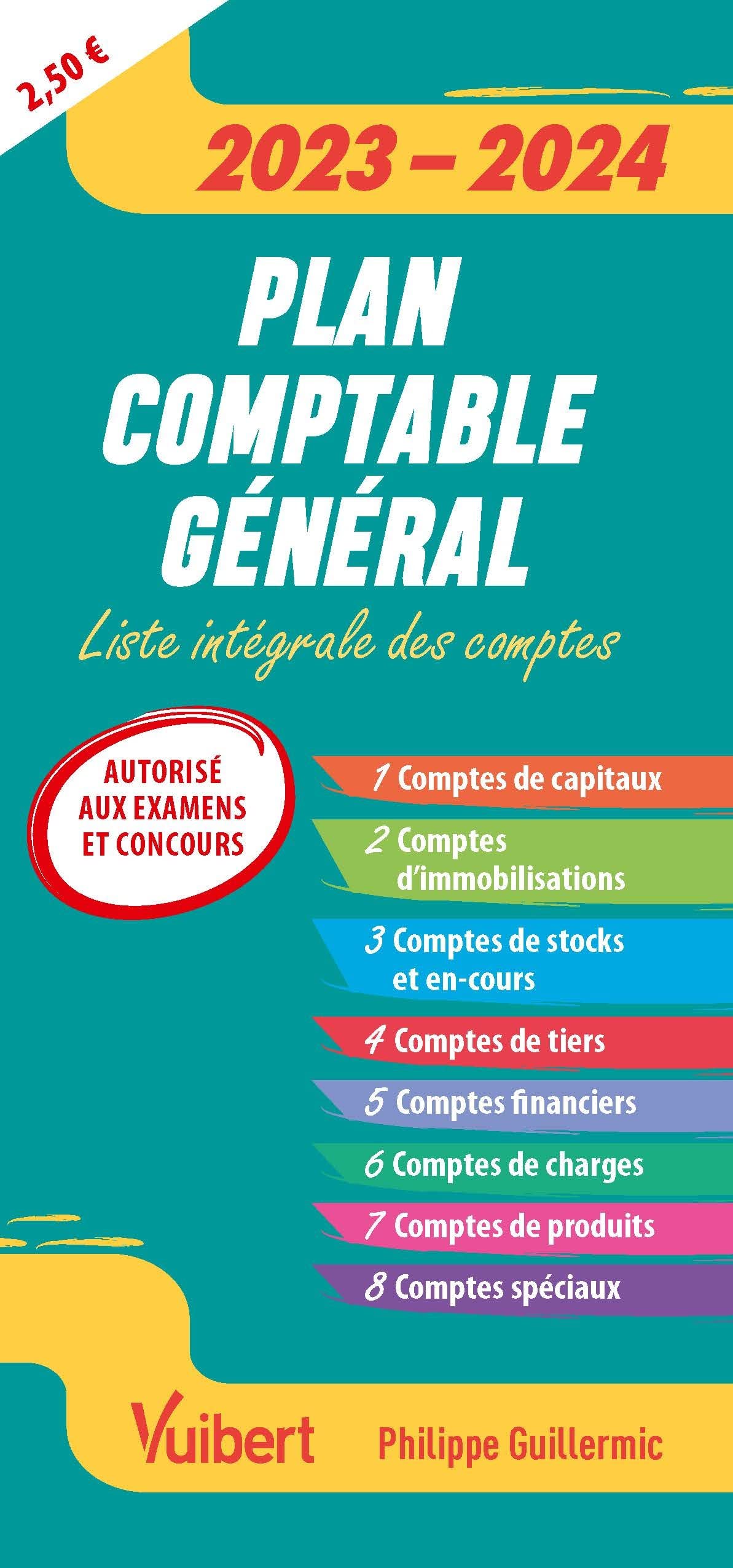 Plan comptable général 2023-2024: Liste intégrale des comptes ...