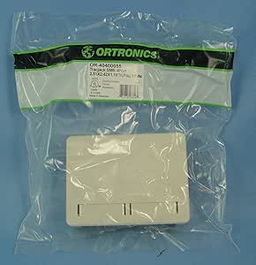 OR-40300546-88 - Ortronics TracJack 4-Port Single Gang Plastic ...