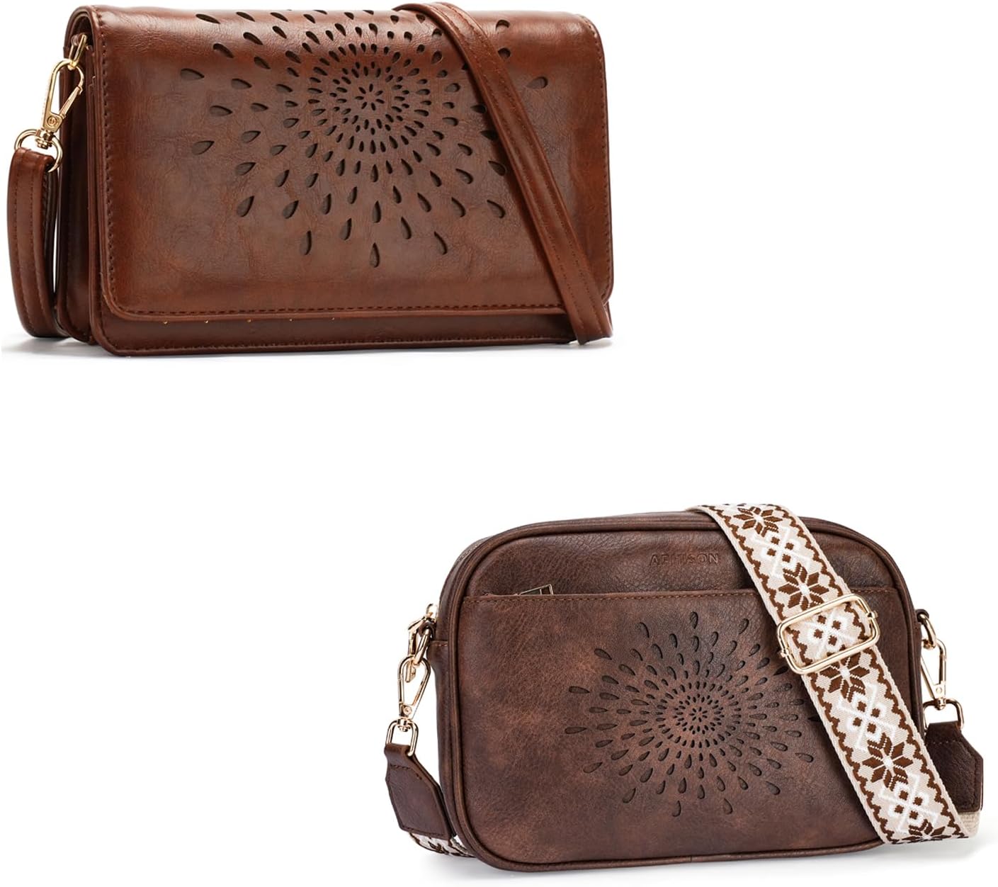 APHISON Sunflower Crossbody Purse Wallet & Crossbody Bags: Handbags ...