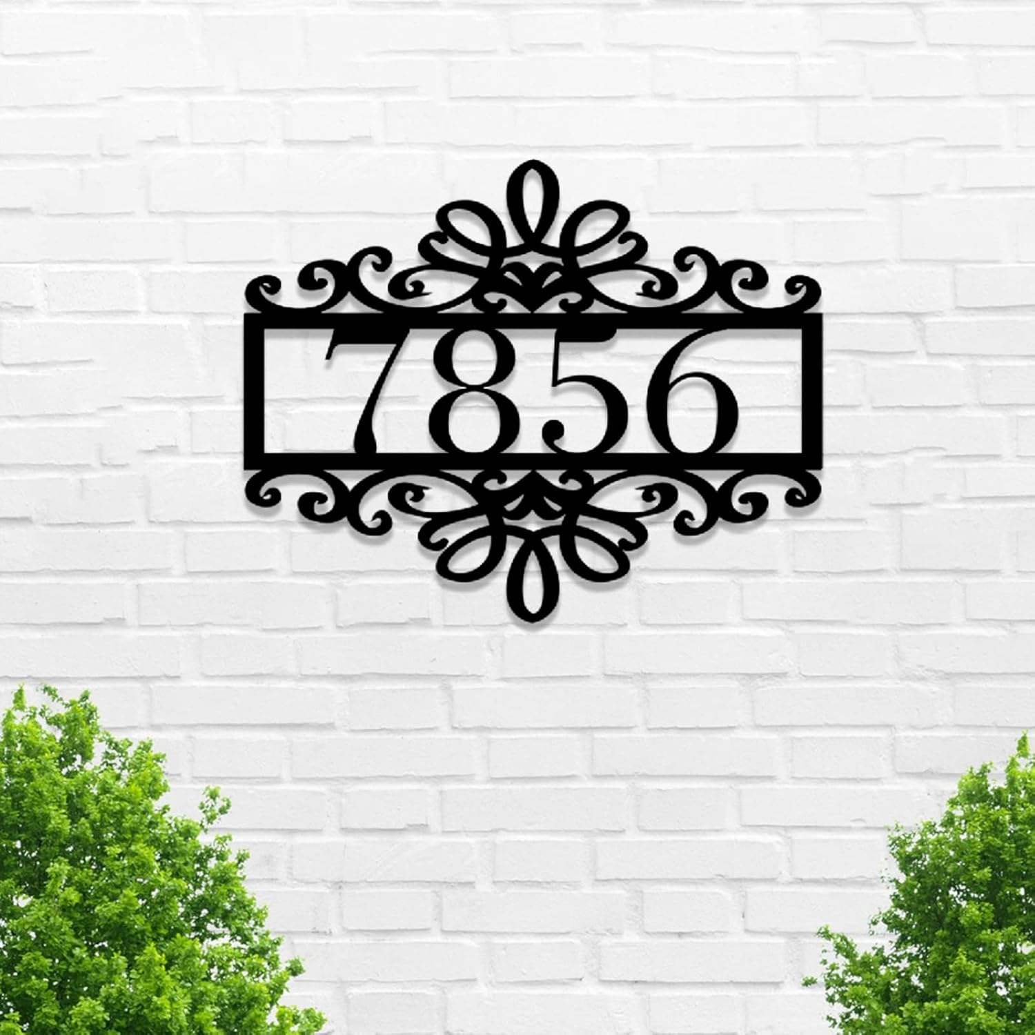 Amazon.com: OPacific Personalized Home Address Numbers Metal Sign ...