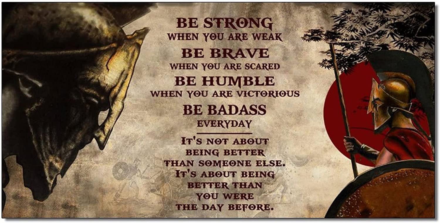 Spartan Warrior Quotes LIFE IS A QUOTATION' * – Annika Perry