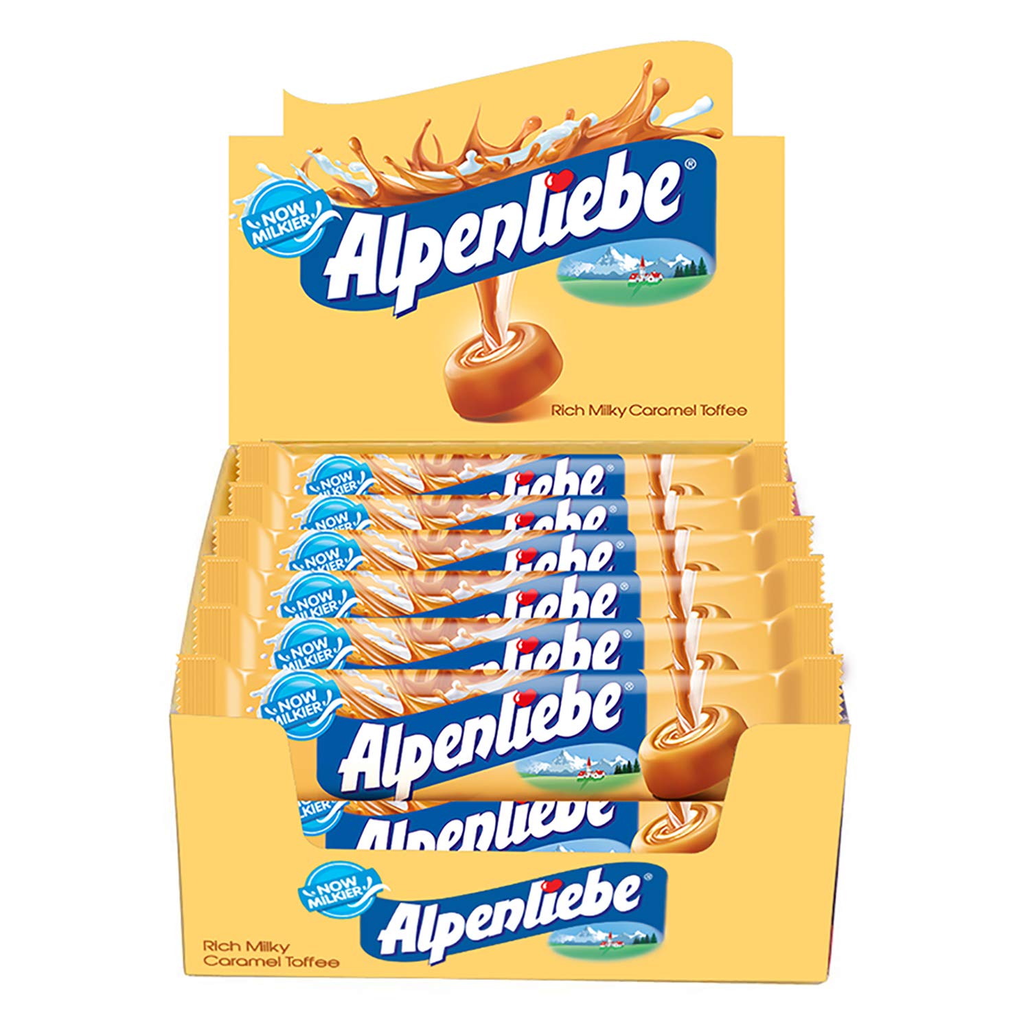 Alpenliebe Gold, Caramel Candy Stick Pack, 720 g- Pack of 20 : Amazon ...