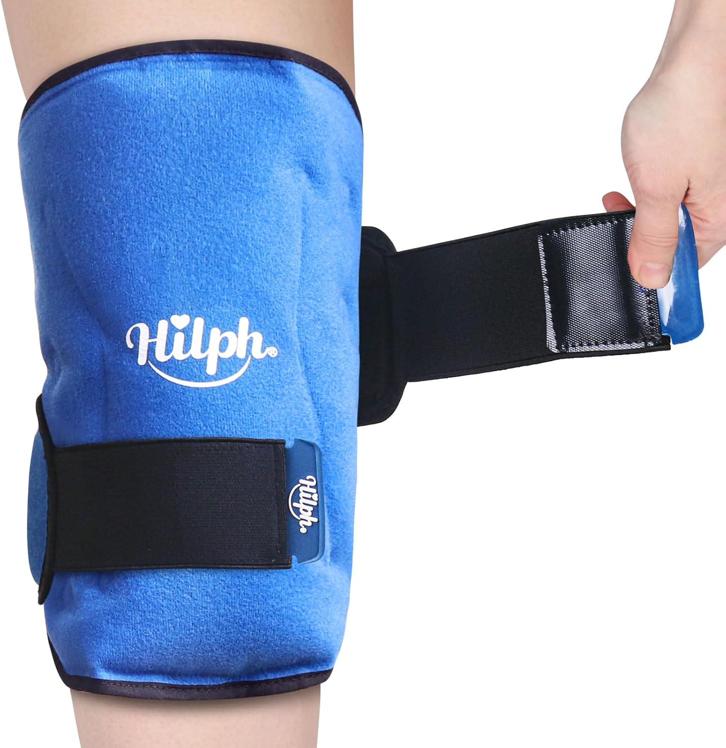 Amazon.com: Hilph Knee Ice Pack for Replacement Surgery - Bendable ...