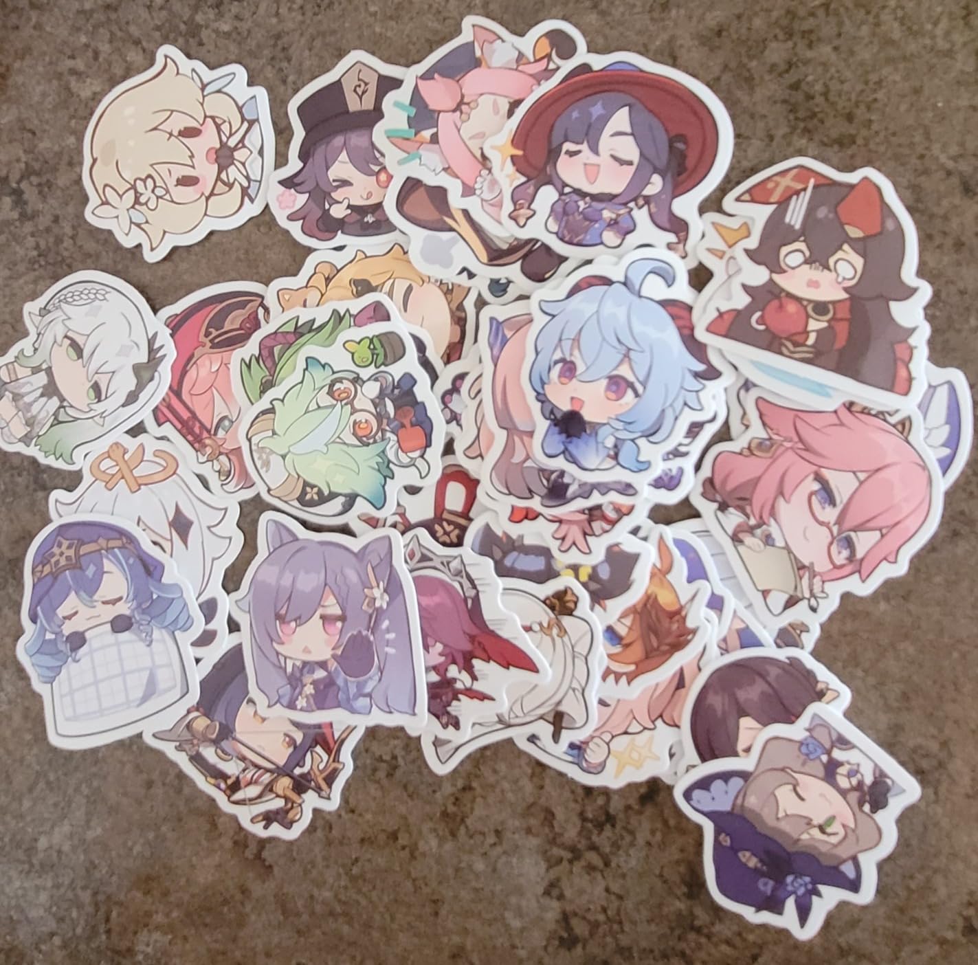TULOCE 50PCS Anime Game Stickers Cute Cartoon Anime Game Characters ...