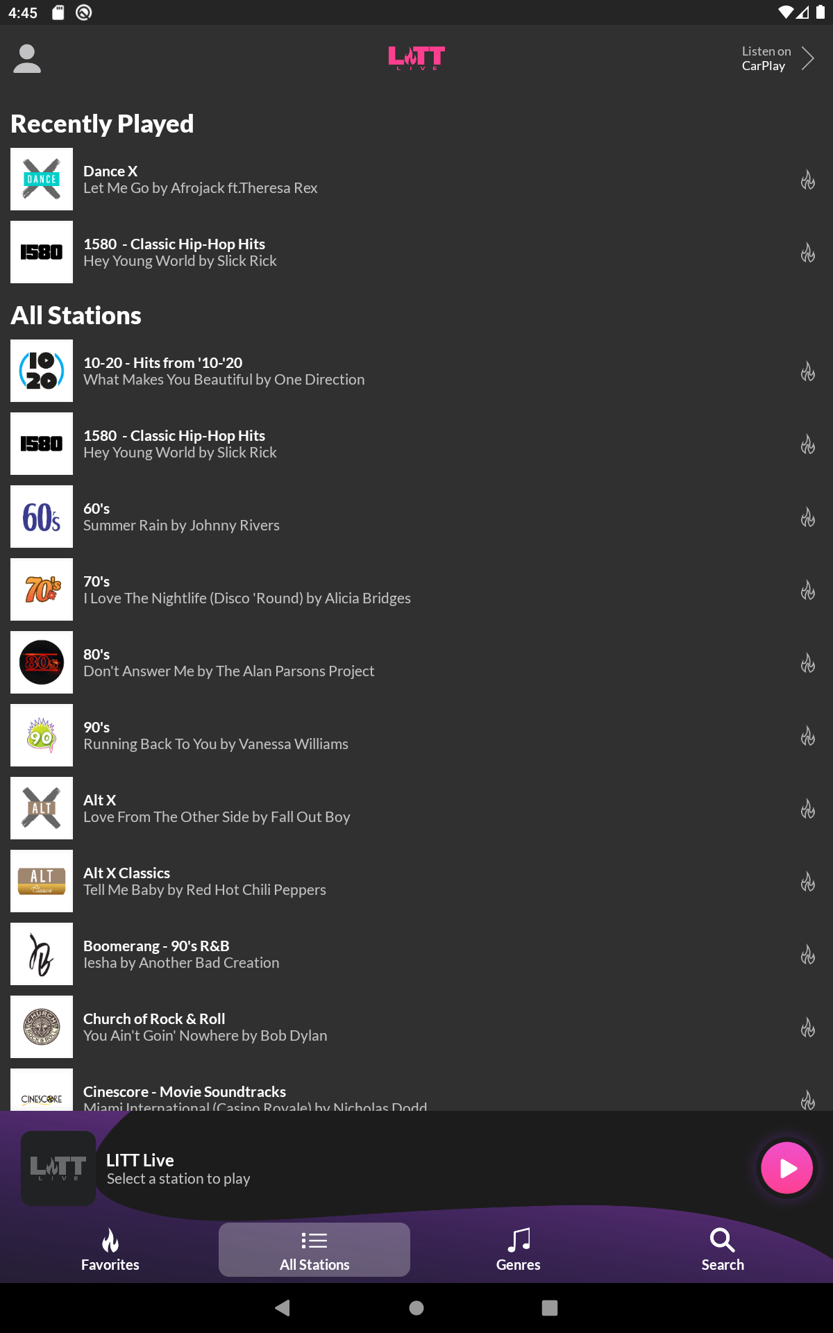 LITT Live Radio - App on Amazon Appstore