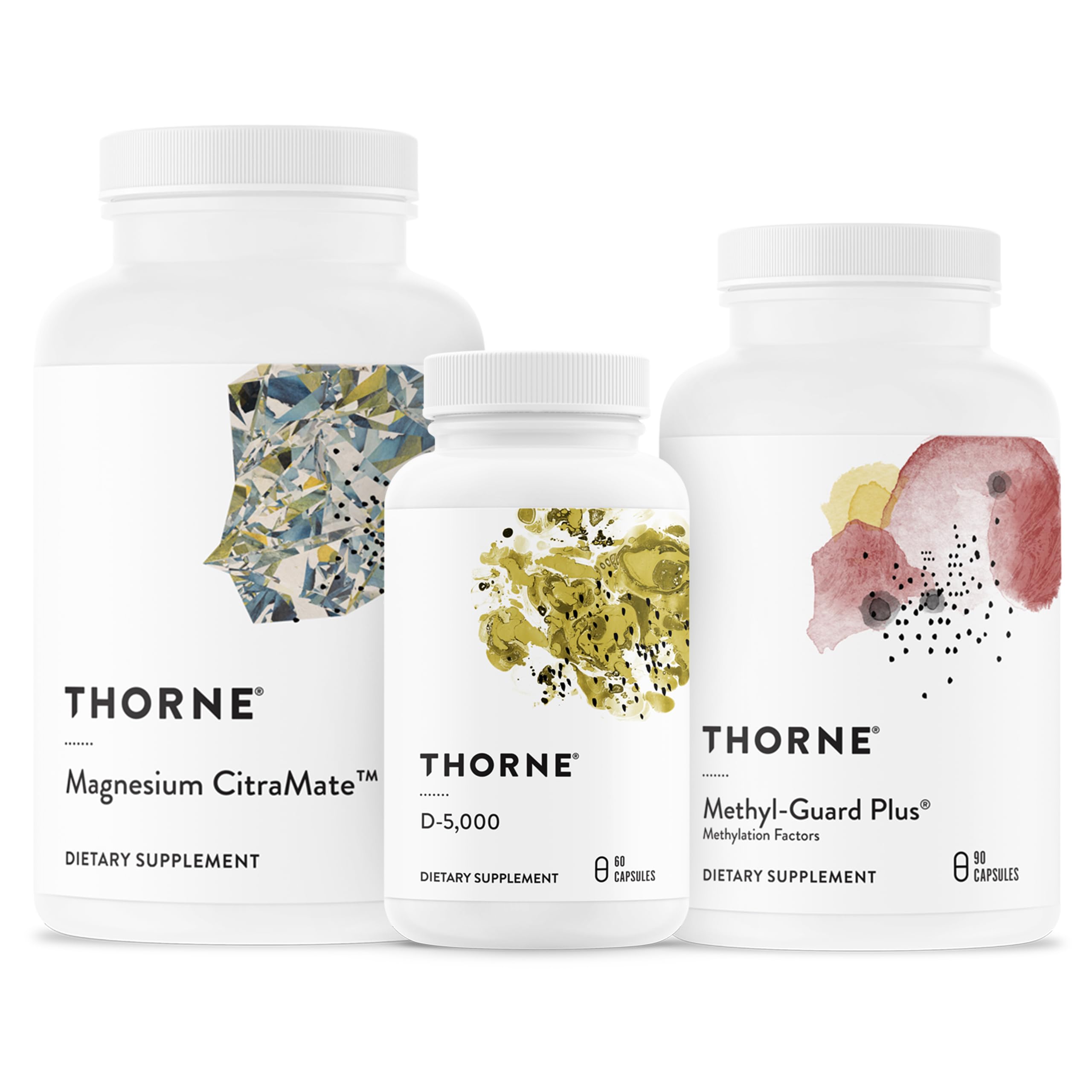Amazon.com: THORNE Essential Wellness Trio - Methylation Support ...