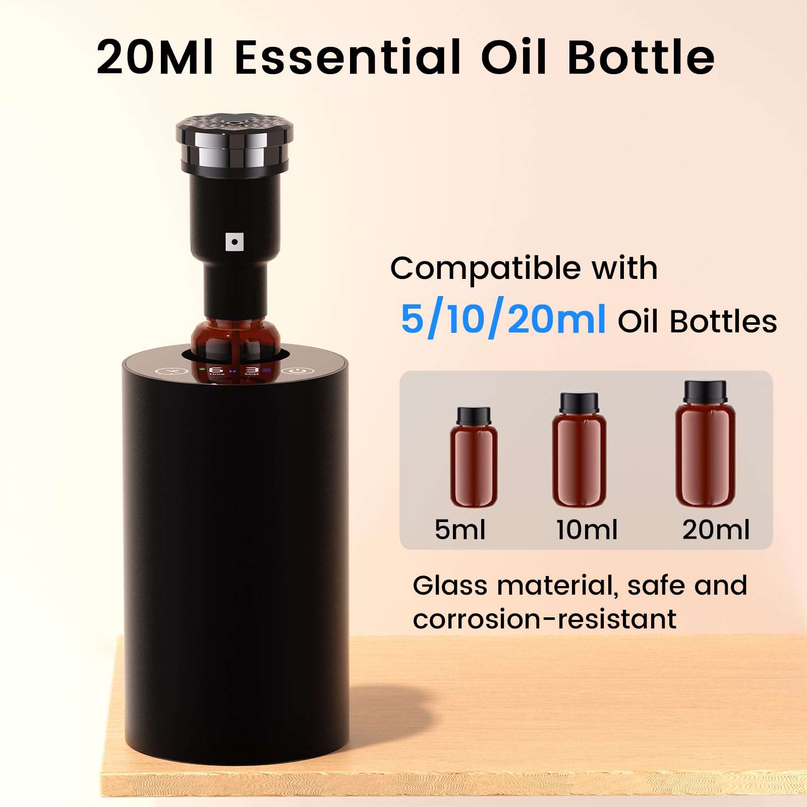 Snapklik.com : Waterless Diffuser Essential Oil Diffusers Portable Car ...