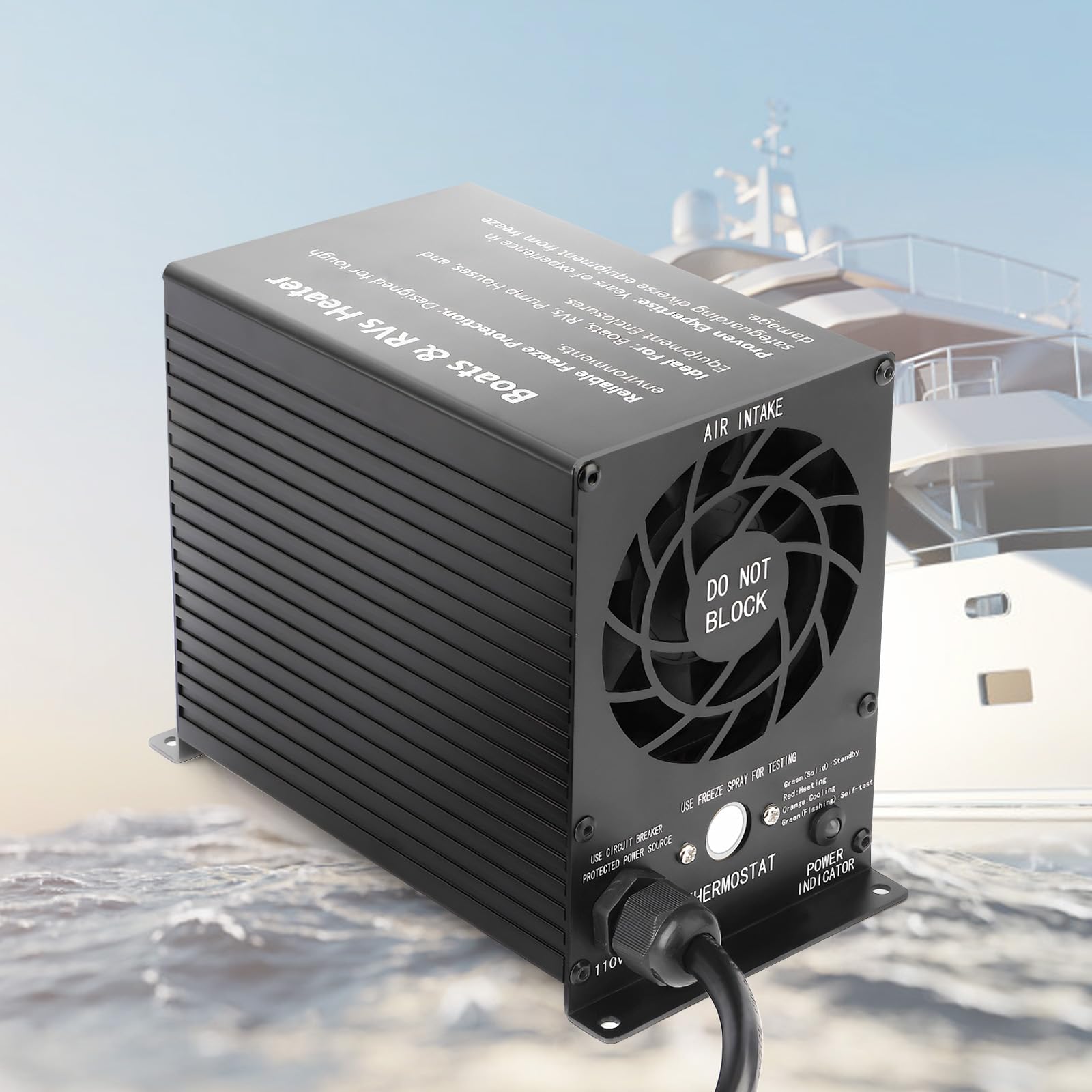 (2025 Updated) Boat Engine Compartment Heater with Self-Regulating PTC ...