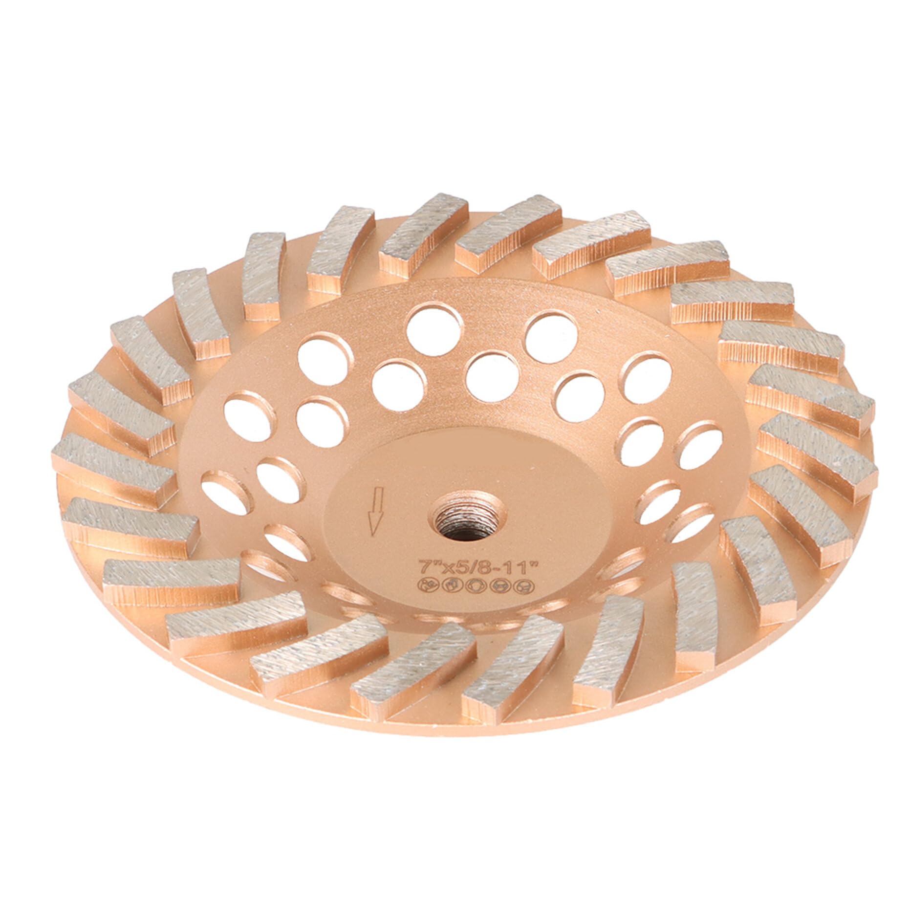 Snapklik.com : Kimllier 7 Inch Concrete Grinding Wheels 24 Turbo ...