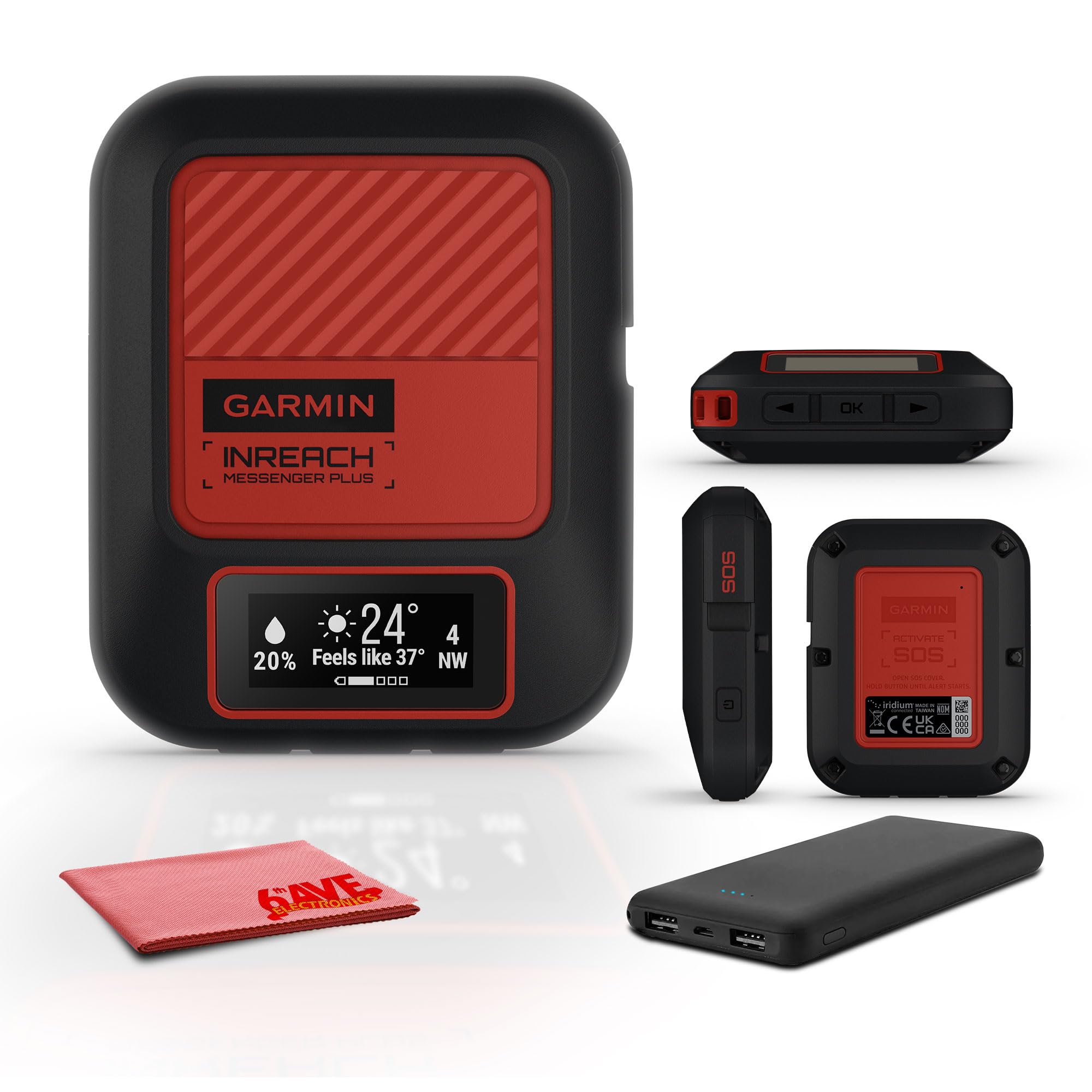 Amazon.com: Garmin inReach Messenger Plus, SOS Handheld Satellite ...