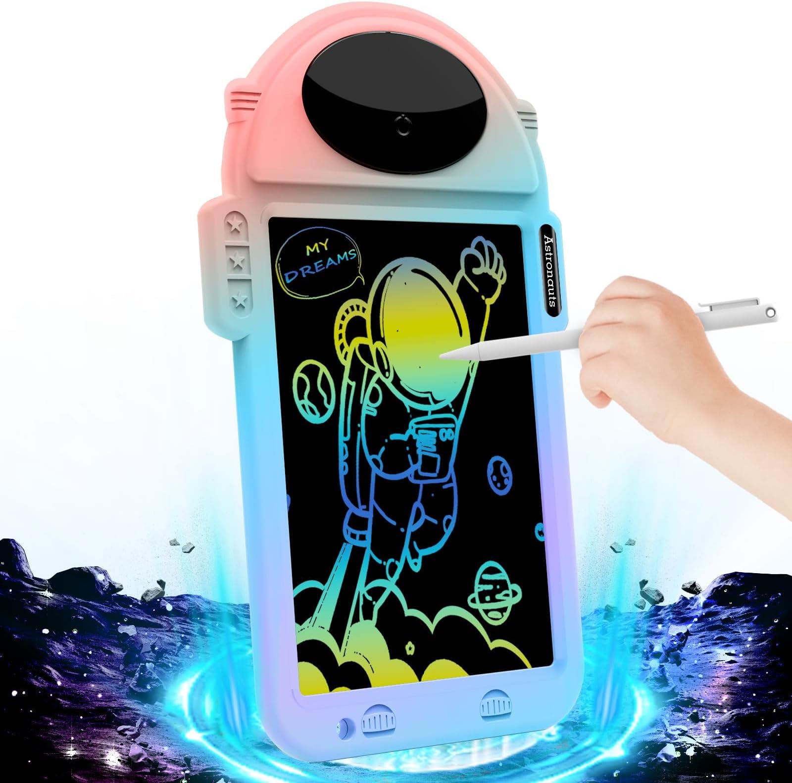 Sebtle LCD Writing Tablet for Kids, Colorful Doodle Board, Electronic ...