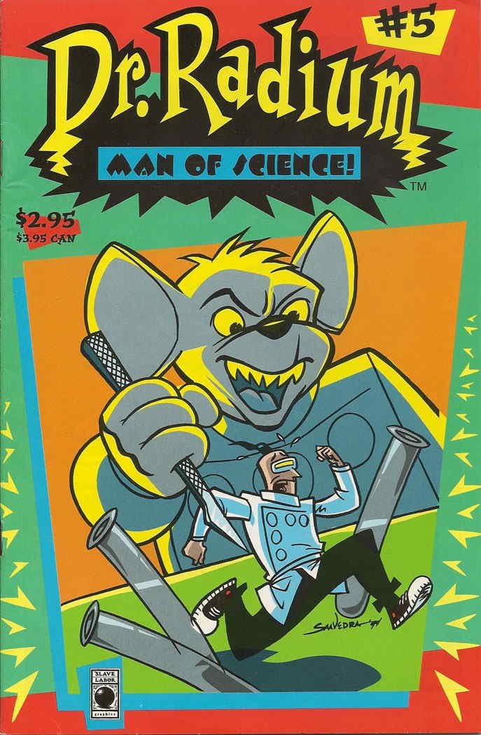 Amazon.com: Dr. Radium, Man of Science #5 VG ; Slave Labor comic book ...