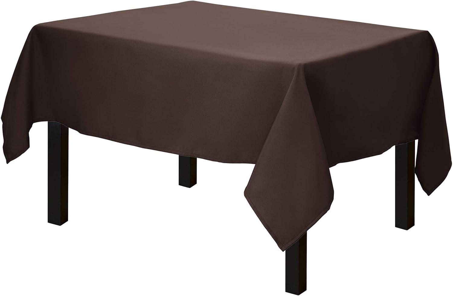 Amazon.com: Gee Di Moda Square Tablecloth - 52 x 52 Inch - Chocolate ...