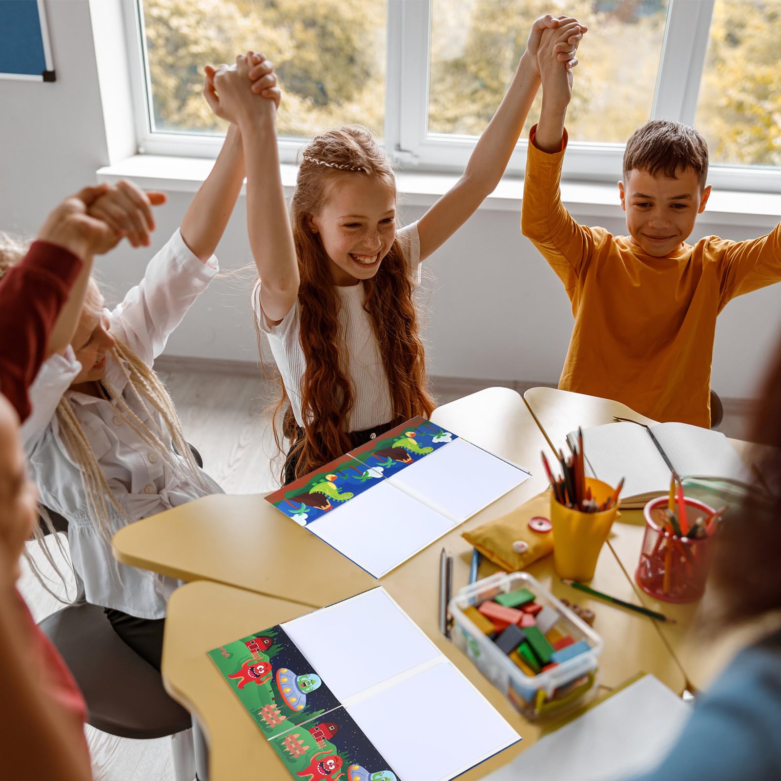 Snapklik.com : 12 Pieces Dinosaur Pocket Folders, Cute Kawaii Folders ...