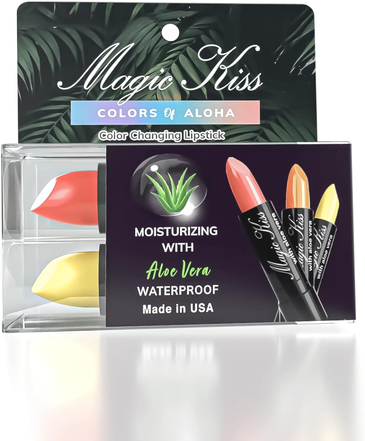 Amazon.com : Magic Kiss Color Changing Matte Lipstick set, Long Lasting ...