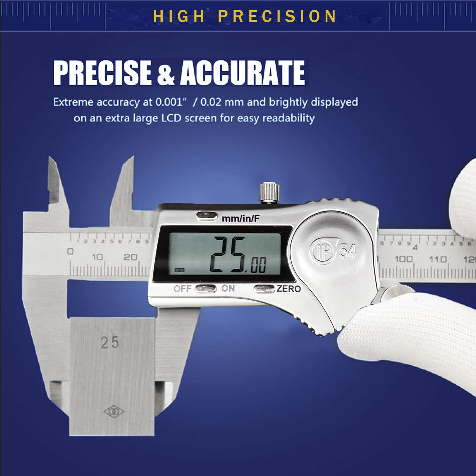 Snapklik.com : Digital Caliper Micrometer Measuring Tool - 8 Inch ...